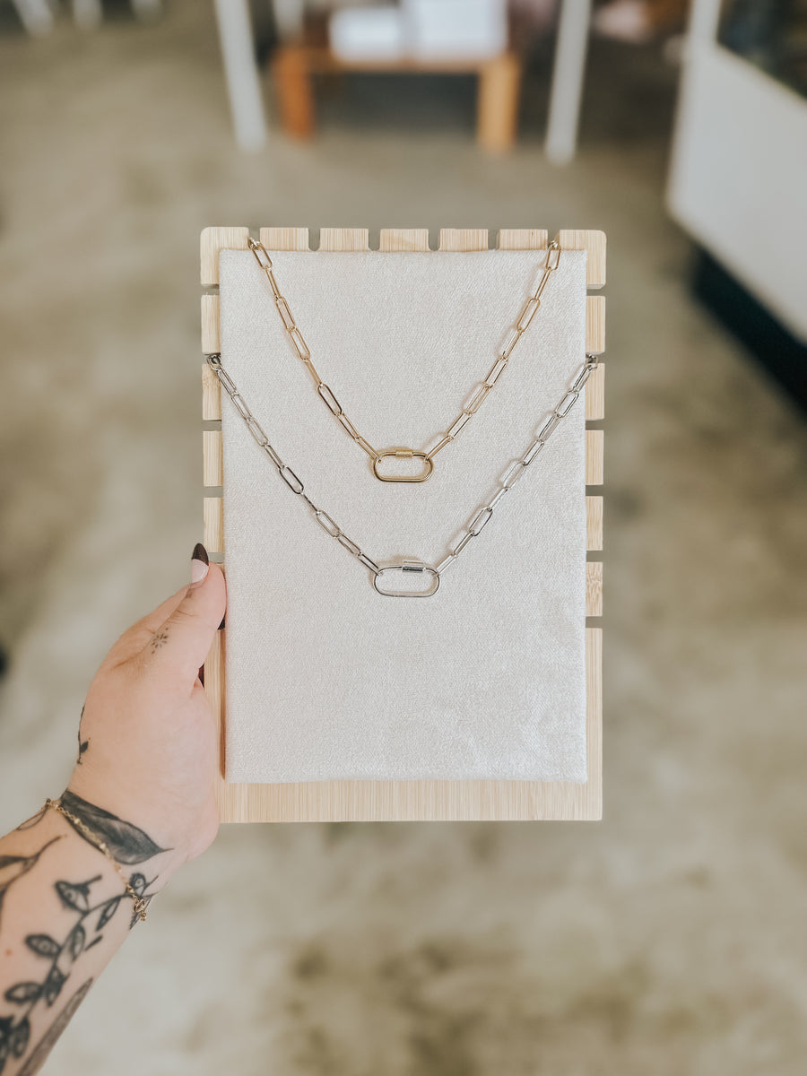Necklace Carabiner Add On ONLY – Flora Mae Vintage